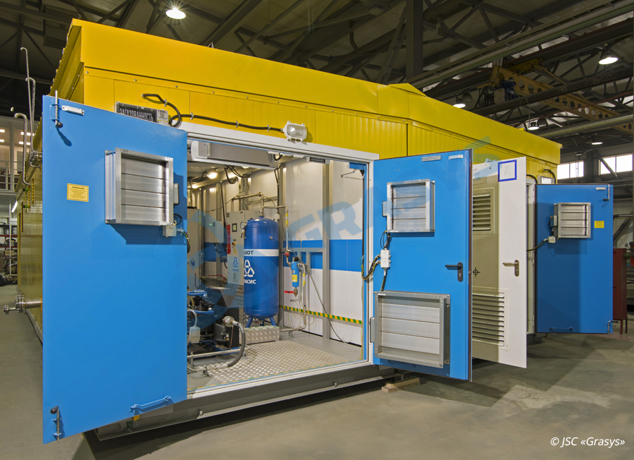 News - Nitrogen station by «Grasys» manufactured and shipped to the oil ...