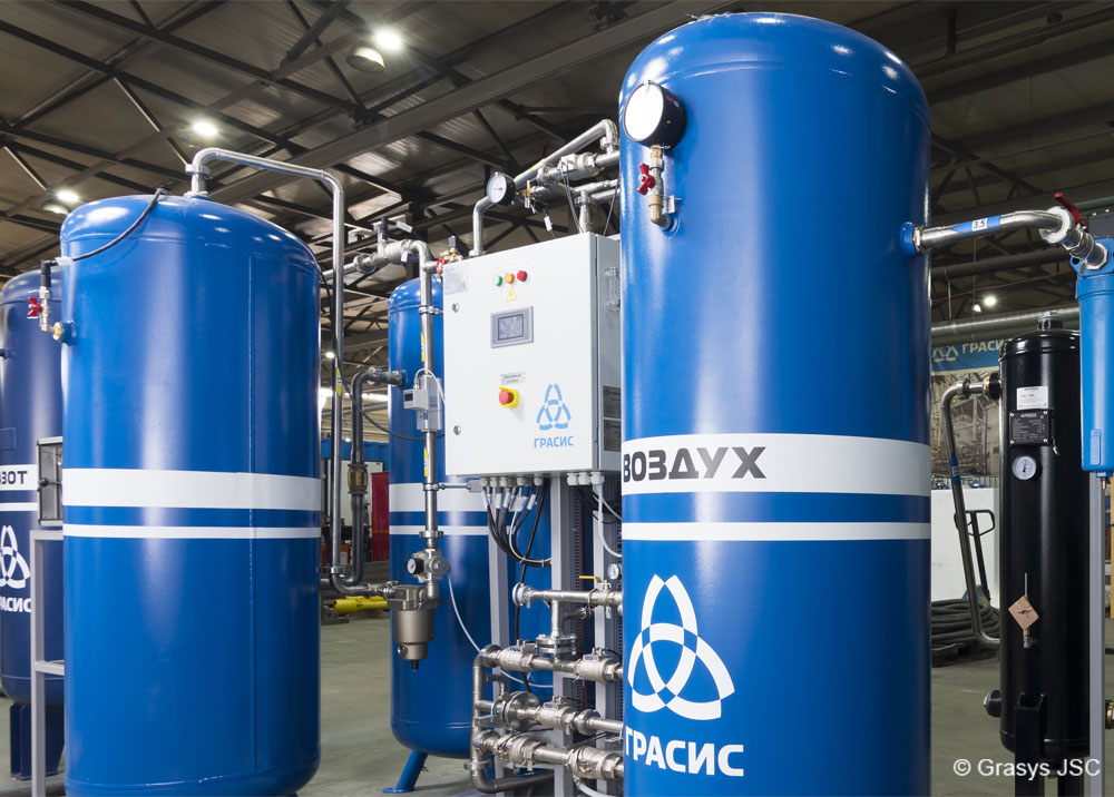 News - Grasys nitrogen adsorption unit supplied to an iron-and-steel plant