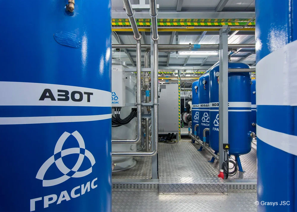 News - R&P Co. Grasys has delivered nitrogen plant to a leading ...