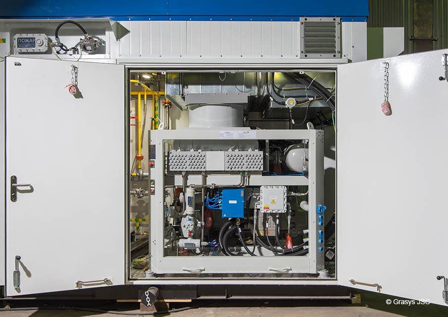 Natural Gas Compressor ASPRO IODM-70 buy in Moscow | Grasys JSC