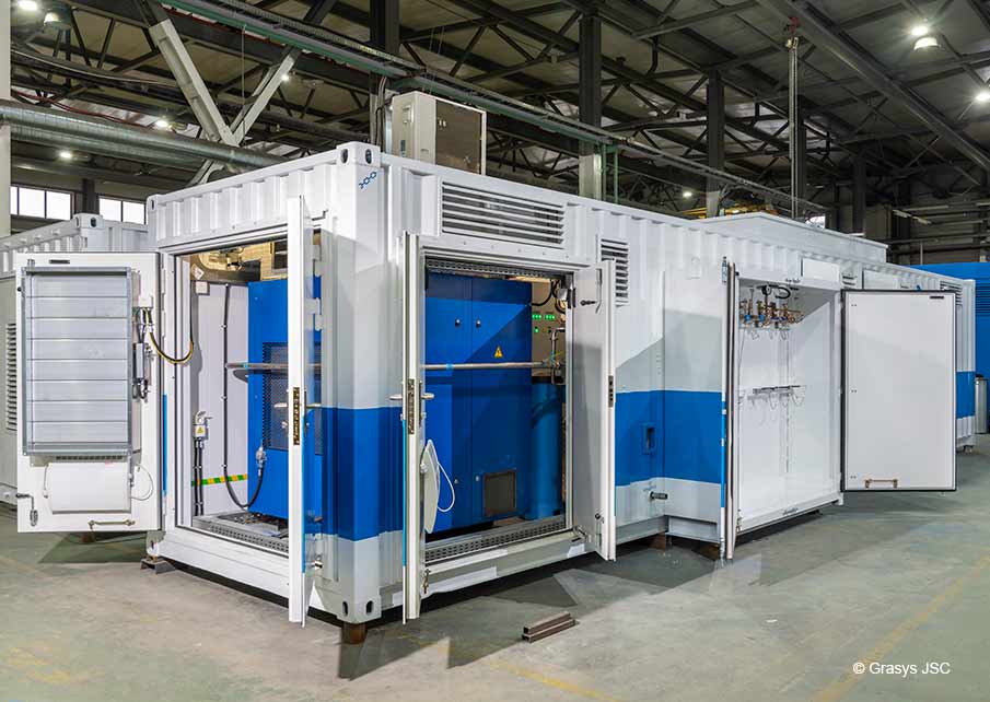 Medical oxygen stations oxypower-400 buy in Moscow | GRASYS JSC