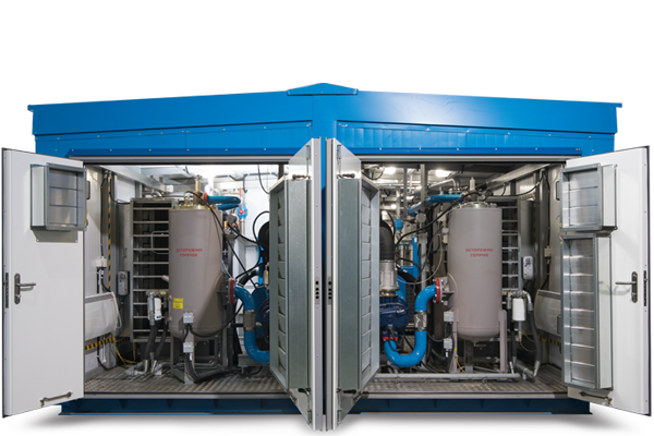 Modular (Containerized) nitrogen generators in Moscow