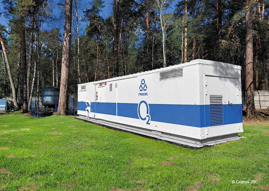 Medical Oxygen Stations Oxypower-433 buy in Moscow | GRASYS JSC