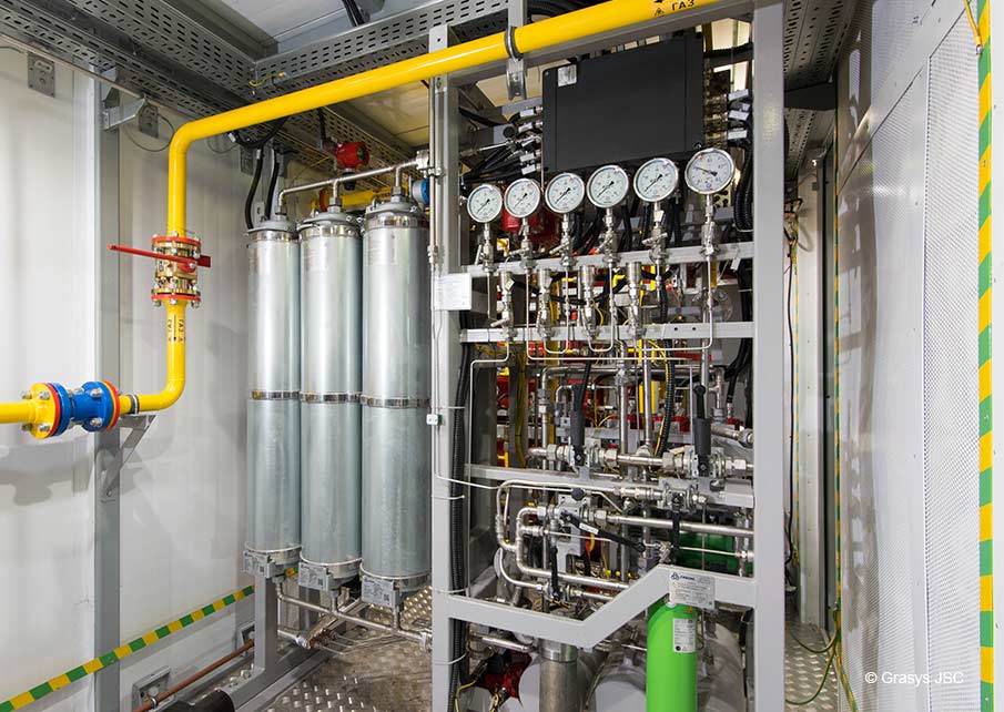 Gas drying unit (at the outlet) buy in Moscow | Grasys JSC