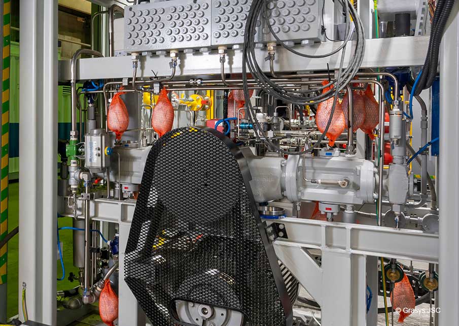 Natural gas compressor АSPRO C-50 buy in Moscow | Grasys JSC