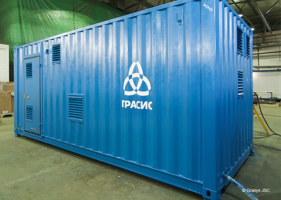 Projects - Nitrogen unit with generator Nitropower in modular container ...