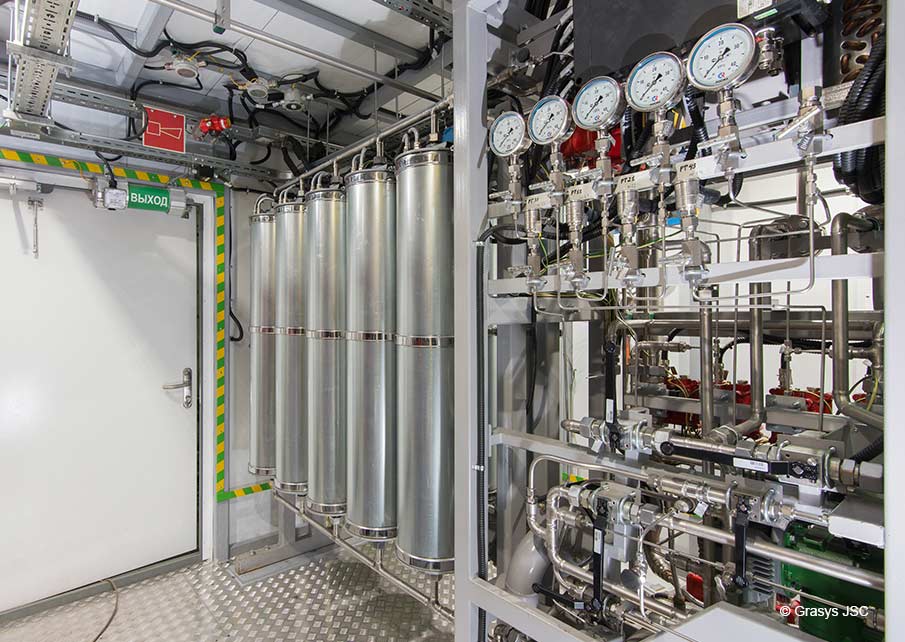 Gas drying unit (at the outlet) buy in Moscow | Grasys JSC