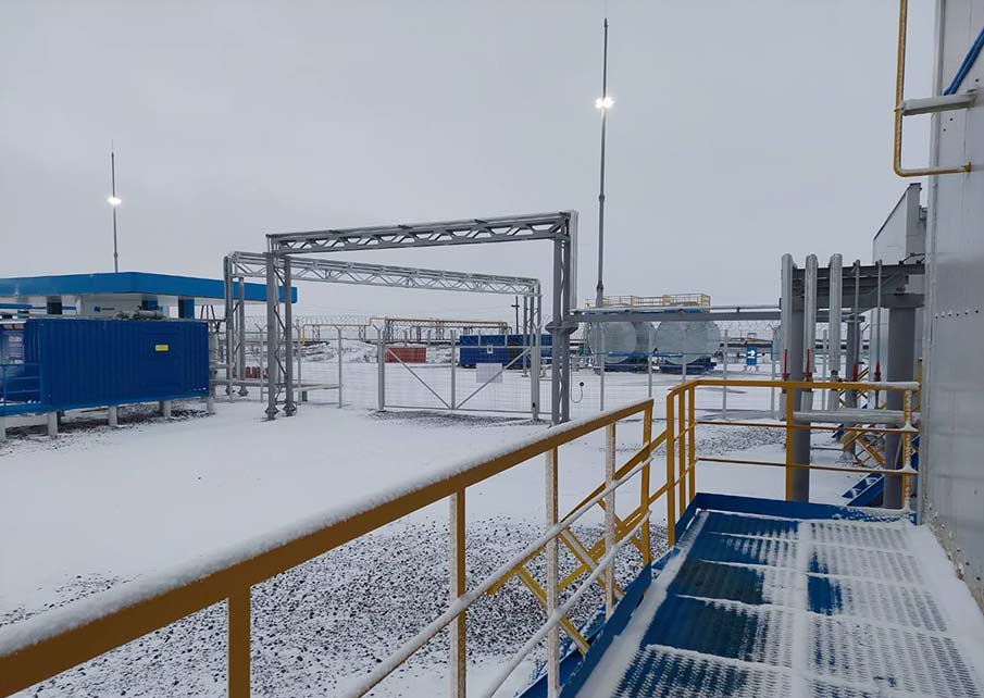 Projects - CNG station (2,400 m3/h) – CNG station EPC-projects (Turnkey ...