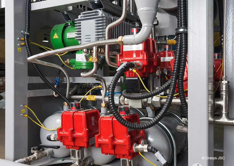 Gas drying unit (at the outlet) buy in Moscow | Grasys JSC