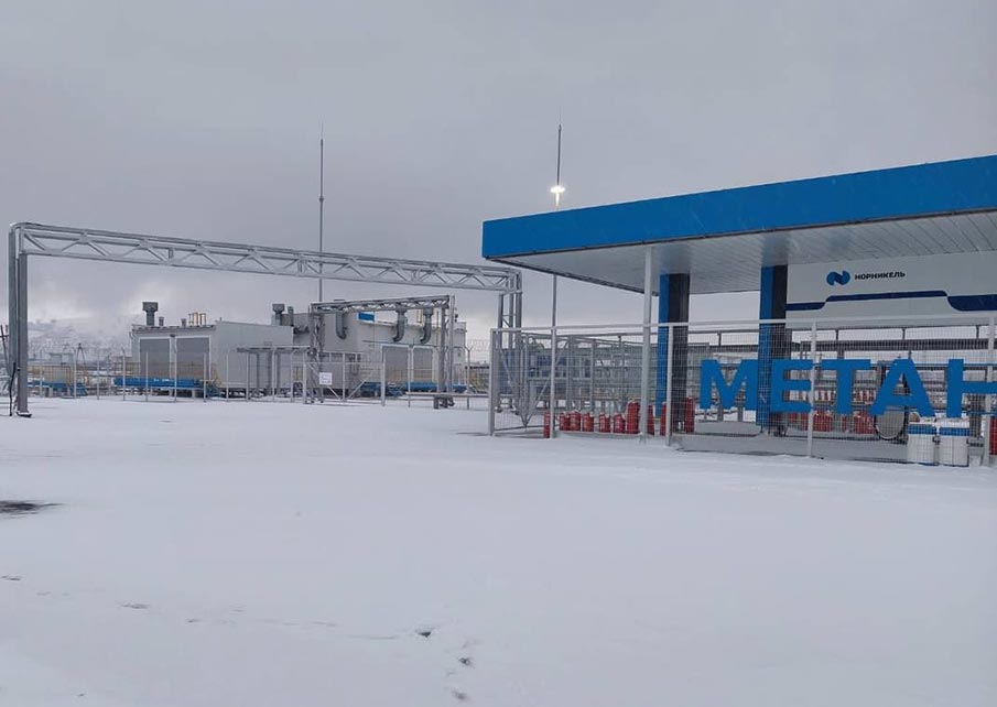 Projects - CNG station (2,400 m3/h) – CNG station EPC-projects (Turnkey projects) for ...