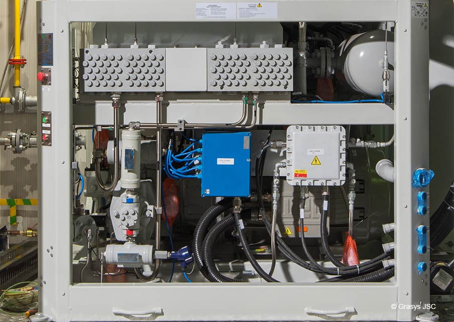 Natural Gas Compressor ASPRO IODM-70 buy in Moscow | Grasys JSC