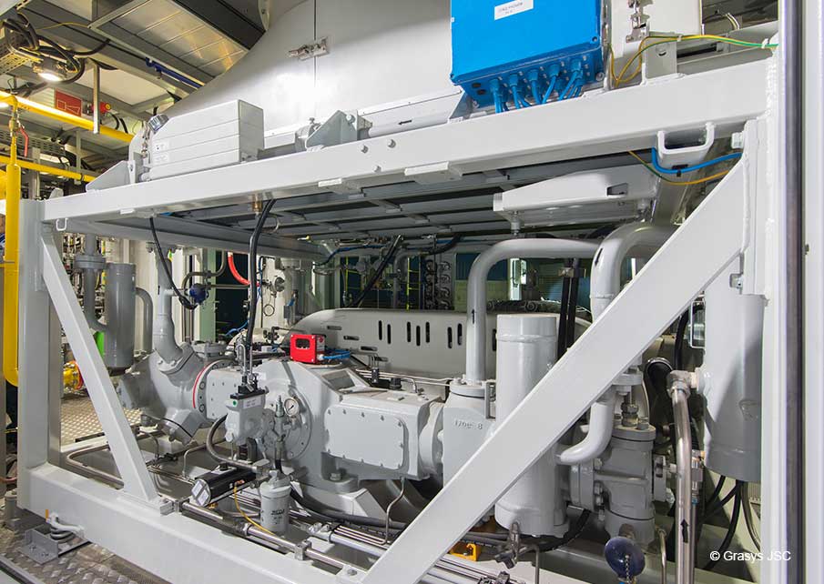 Natural пas сompressor АSPRO IODM-115 for automotive gas-filling ...