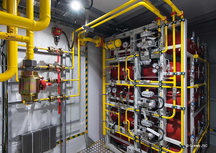 Priority panel for CNG stations to buy in Moscow | Grasys JSC