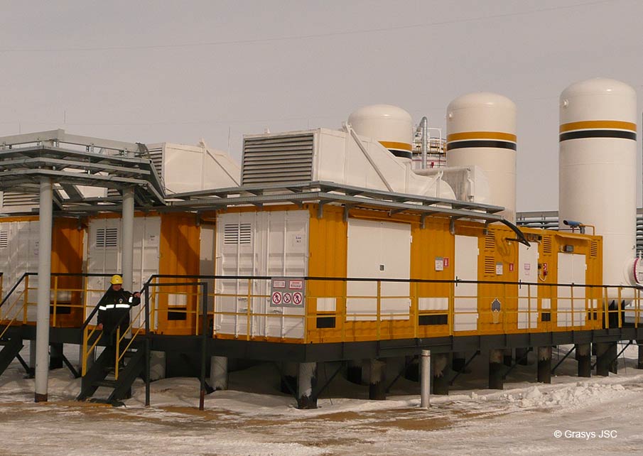 Modular (Containerized) nitrogen generators in Moscow
