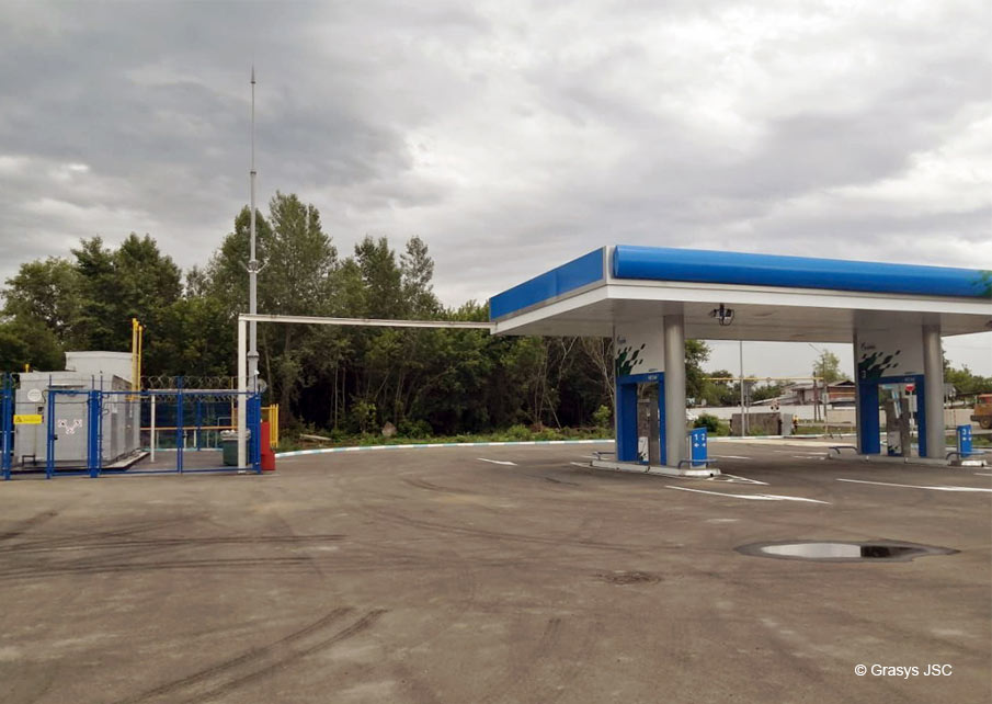 Projects - CNG station (1,200 m3/h) - Gazprom Gas Engine Fuel LLC ...