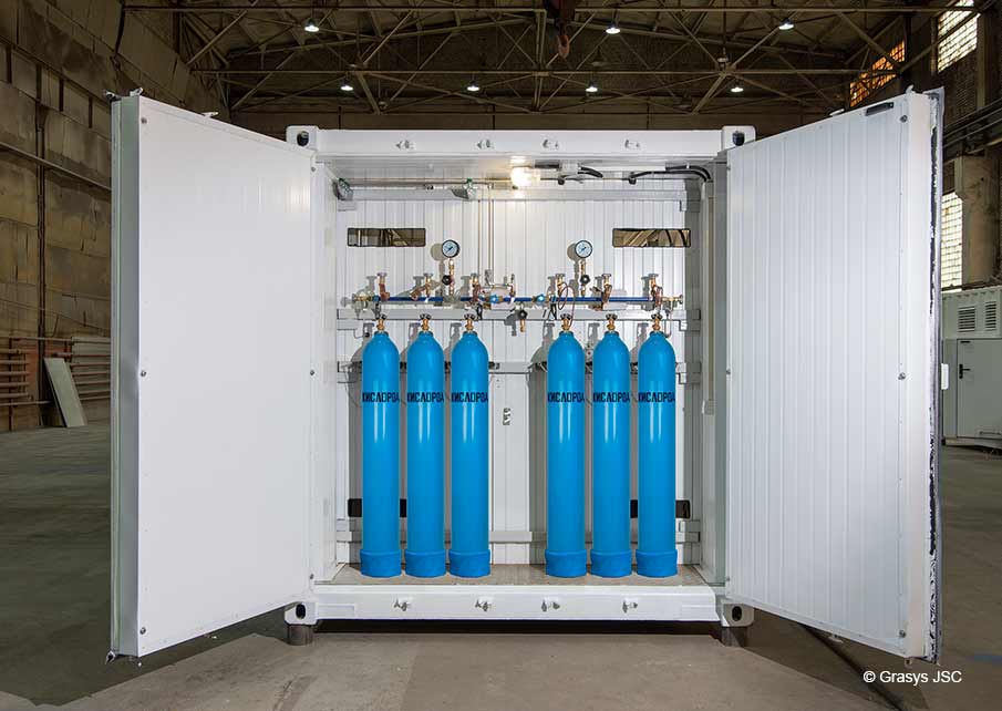 Medical oxygen stations oxypower-200 buy in Moscow | GRASYS JSC