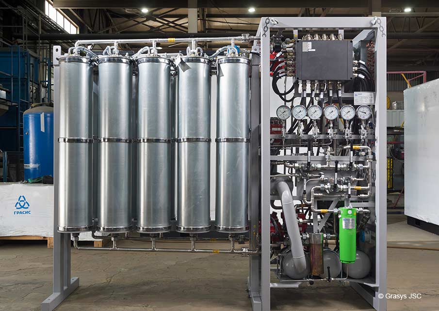 Gas drying unit (at the outlet) buy in Moscow | Grasys JSC