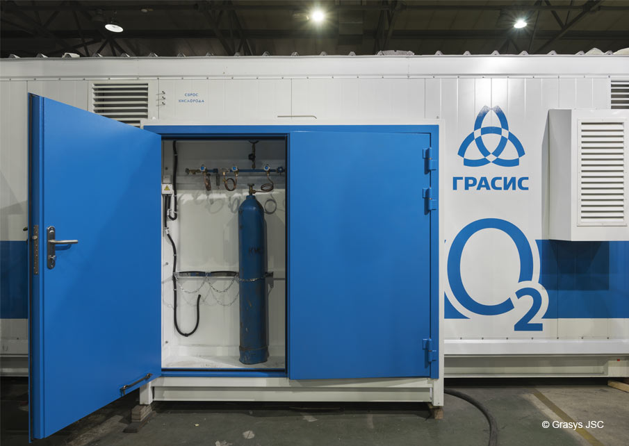 Projects - Medical oxygen plant in modular container - Health Center ...