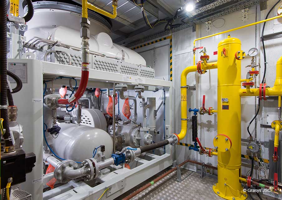 Natural пas сompressor АSPRO IODM-115 for automotive gas-filling ...