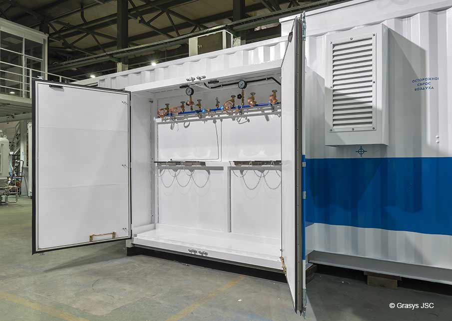 Medical oxygen stations oxypower-33 buy in Moscow | GRASYS JSC