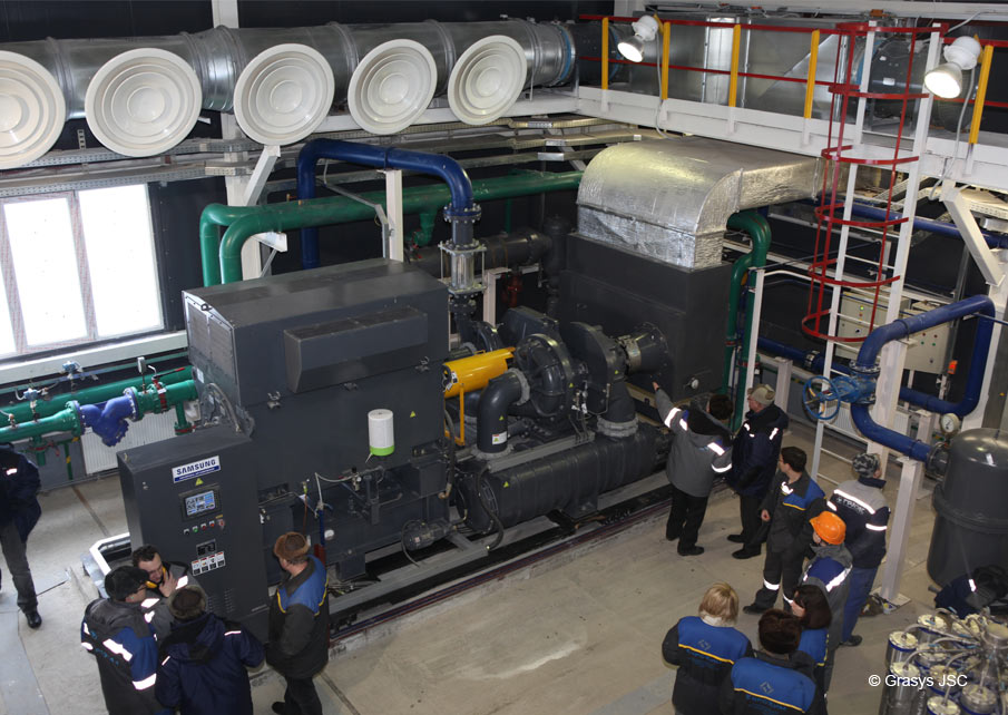 Projects - Membrane nitrogen unit Grasys - site GRASYS JSC