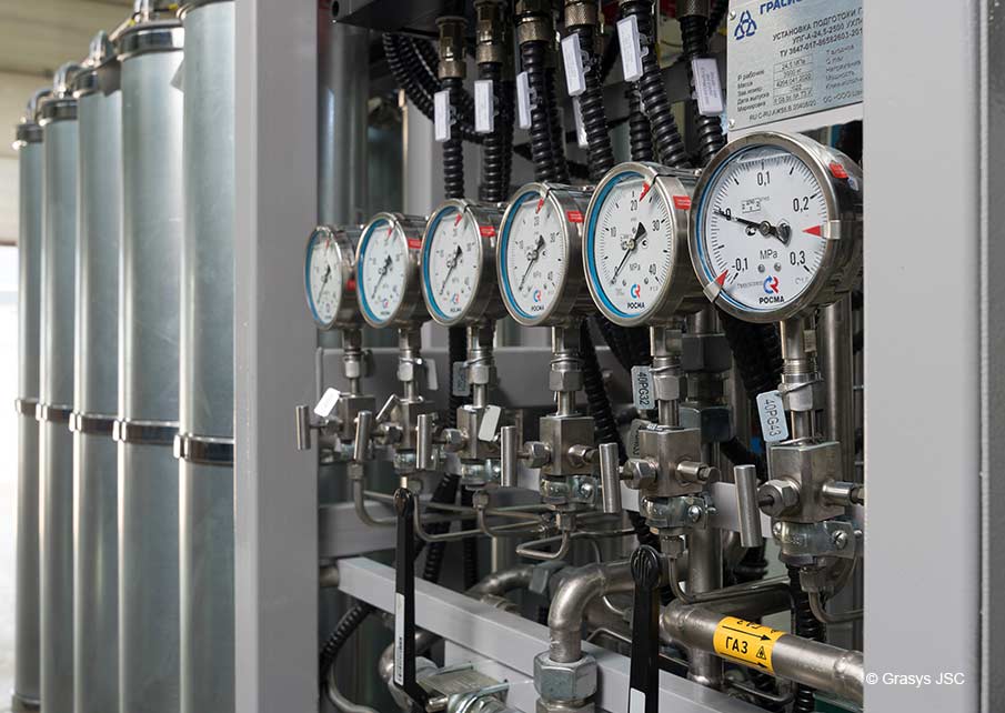 Gas drying unit (at the outlet) buy in Moscow | Grasys JSC