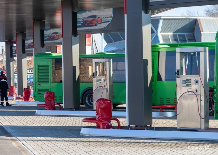Projects - CNG station (3,000 m3/h) - CNG station, Northwestern Federal ...