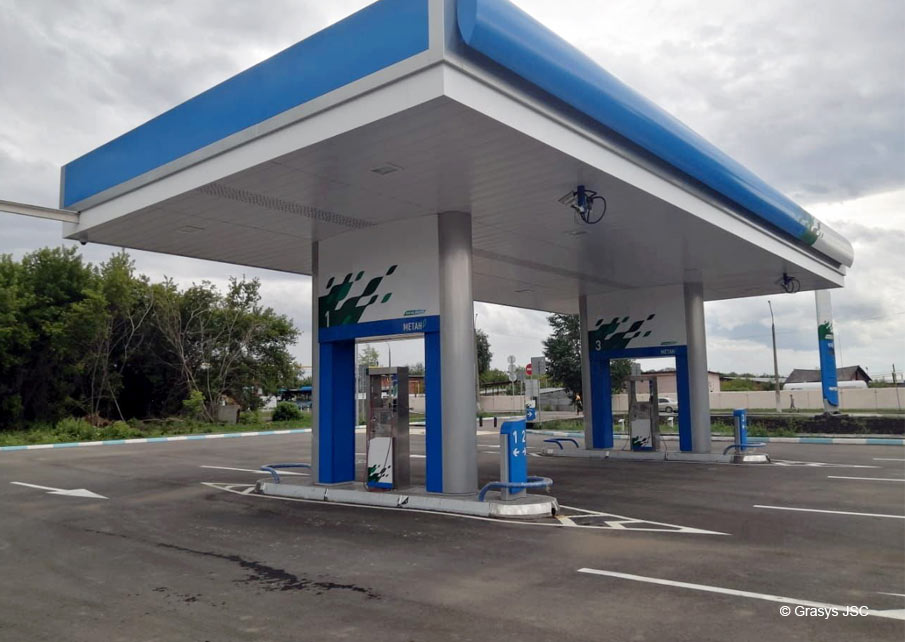 Projects - CNG station (1,200 m3/h) - Gazprom Gas Engine Fuel LLC ...