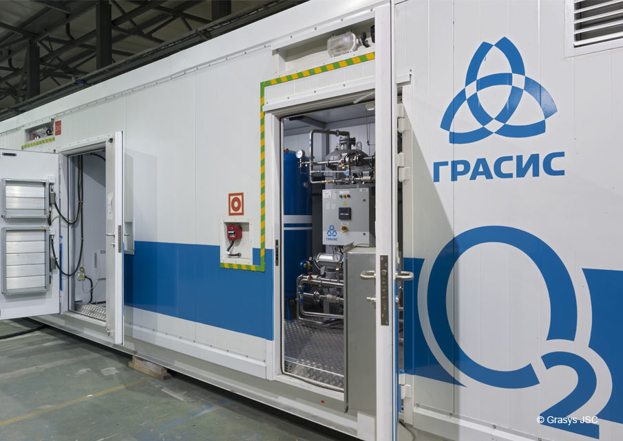 Projects - Medical oxygen plant in modular container - Health Center ...