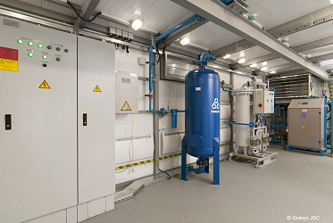 Projects - Skid-mounted air compressor plant - Suzun JSC - site GRASYS JSC